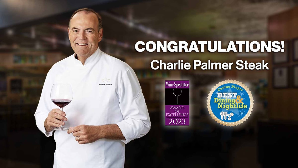 Charlie Palmer Steak Reno Earns 2023 Wine Spectator Award of Excellence