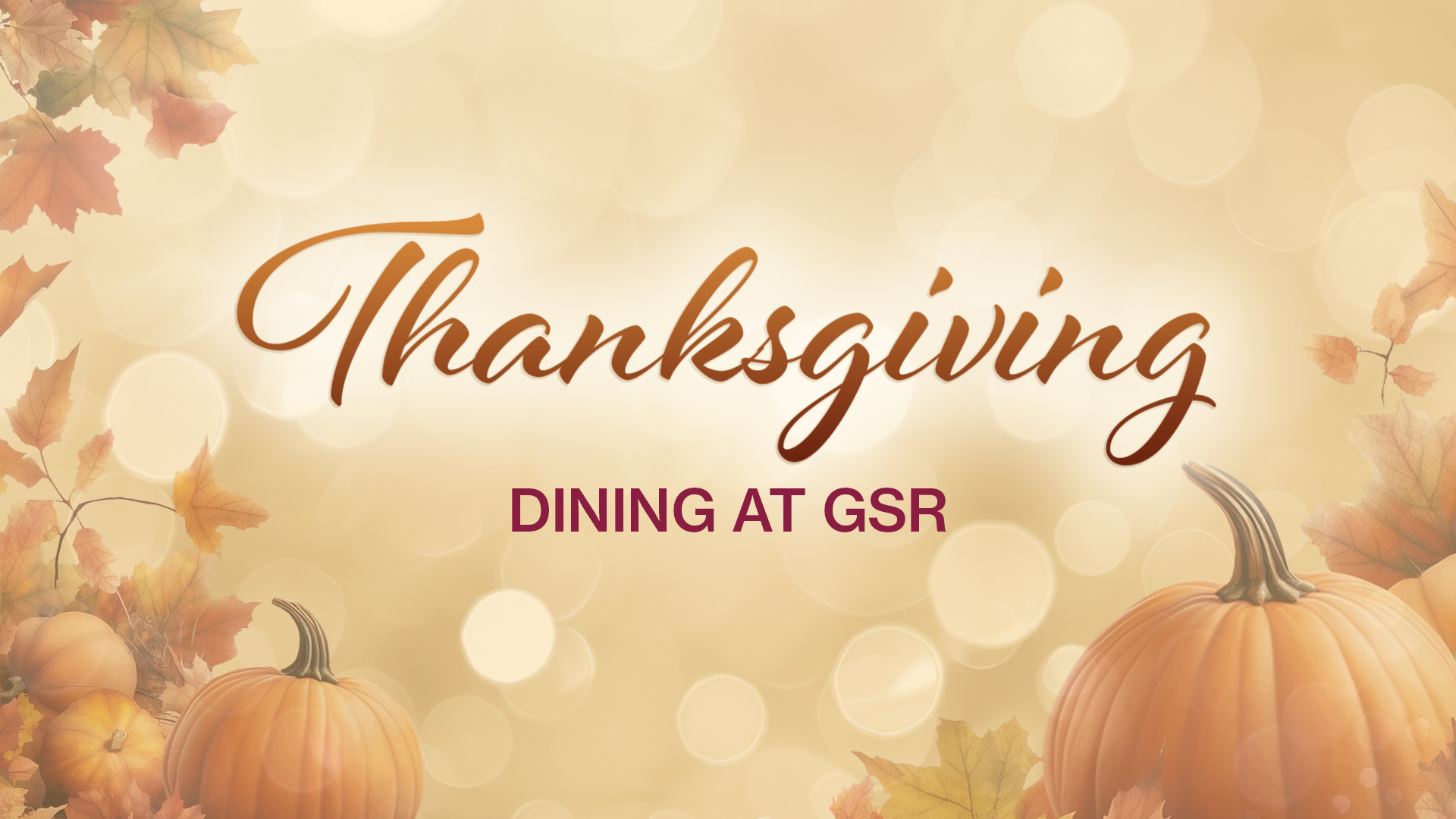 2024 Thanksgiving Specials at Grand Sierra Resort