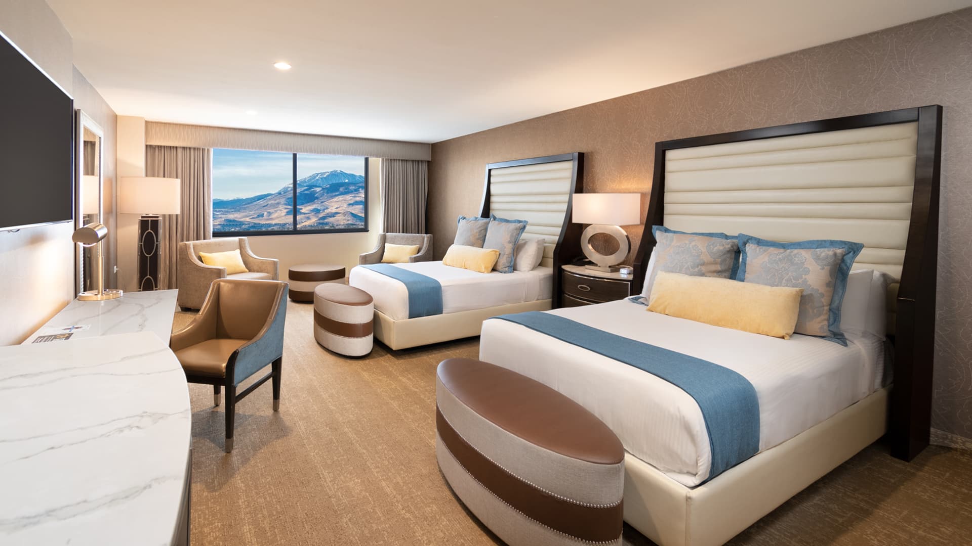 Sierra Deluxe Two Queen Room | Grand Sierra Resort | Hotel in Reno, NV