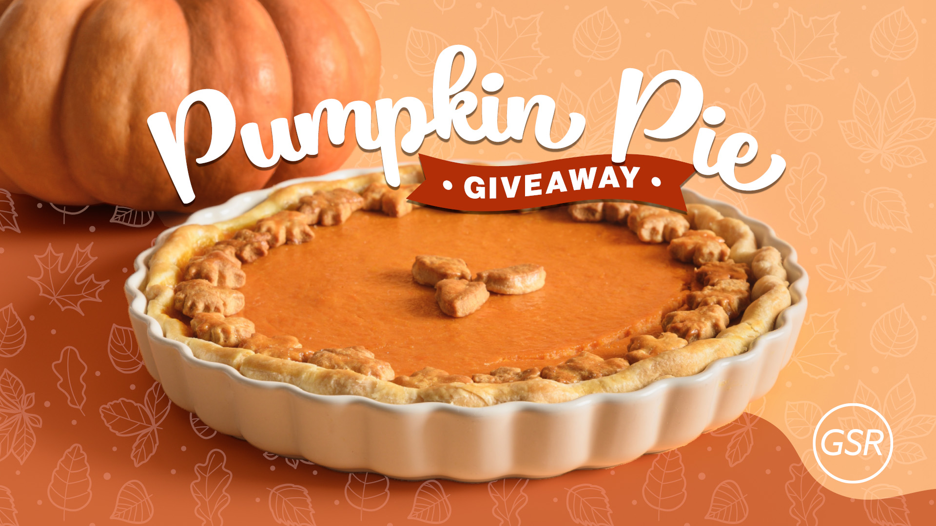 Pumpkin Pie Giveaway